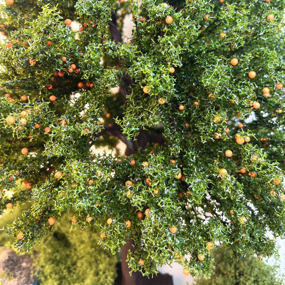 HO/OO Scale Miniatures Fruit Trees Landscape Farm Plants Railway ...