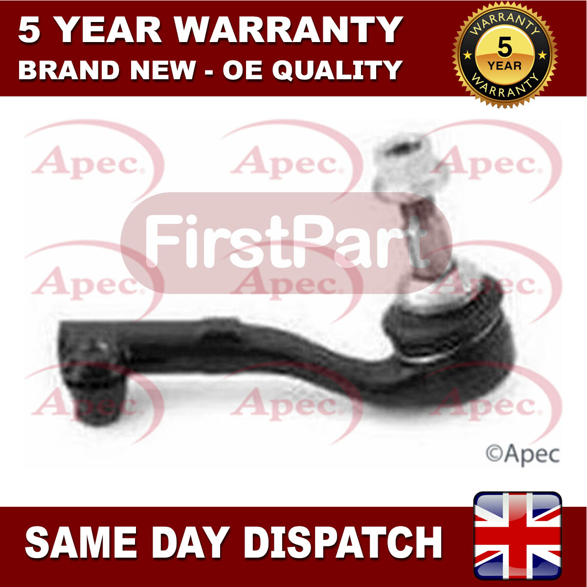 Fits BMW 1 Series 3 2 4 FirstPart Front Right Outer Tie Rod End #1 ...