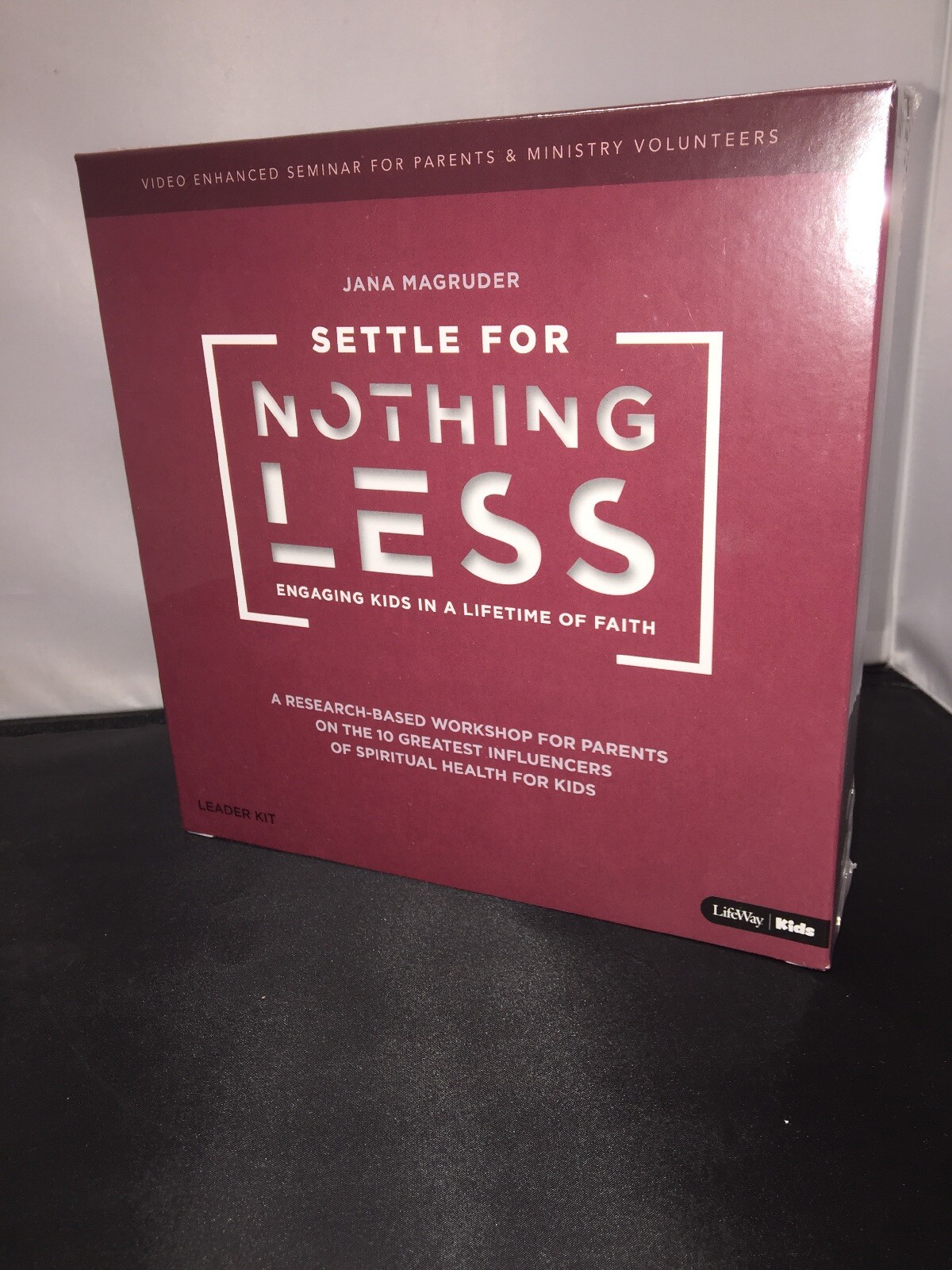Settle For Nothing Less Engaging Kids Jana Magruder Leader Kit LifeWay Book DVD 9781535935814| eBay