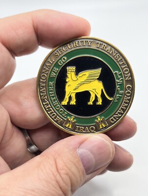 Challenge Coin Multi-National Security Transition Command Sergeant ...