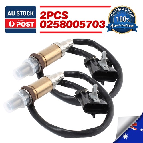 Set of 2 FOR BOSCH OXYGEN SENSORS SUIT HOLDEN VS VT VU VX VY O2 V6 V8 ...