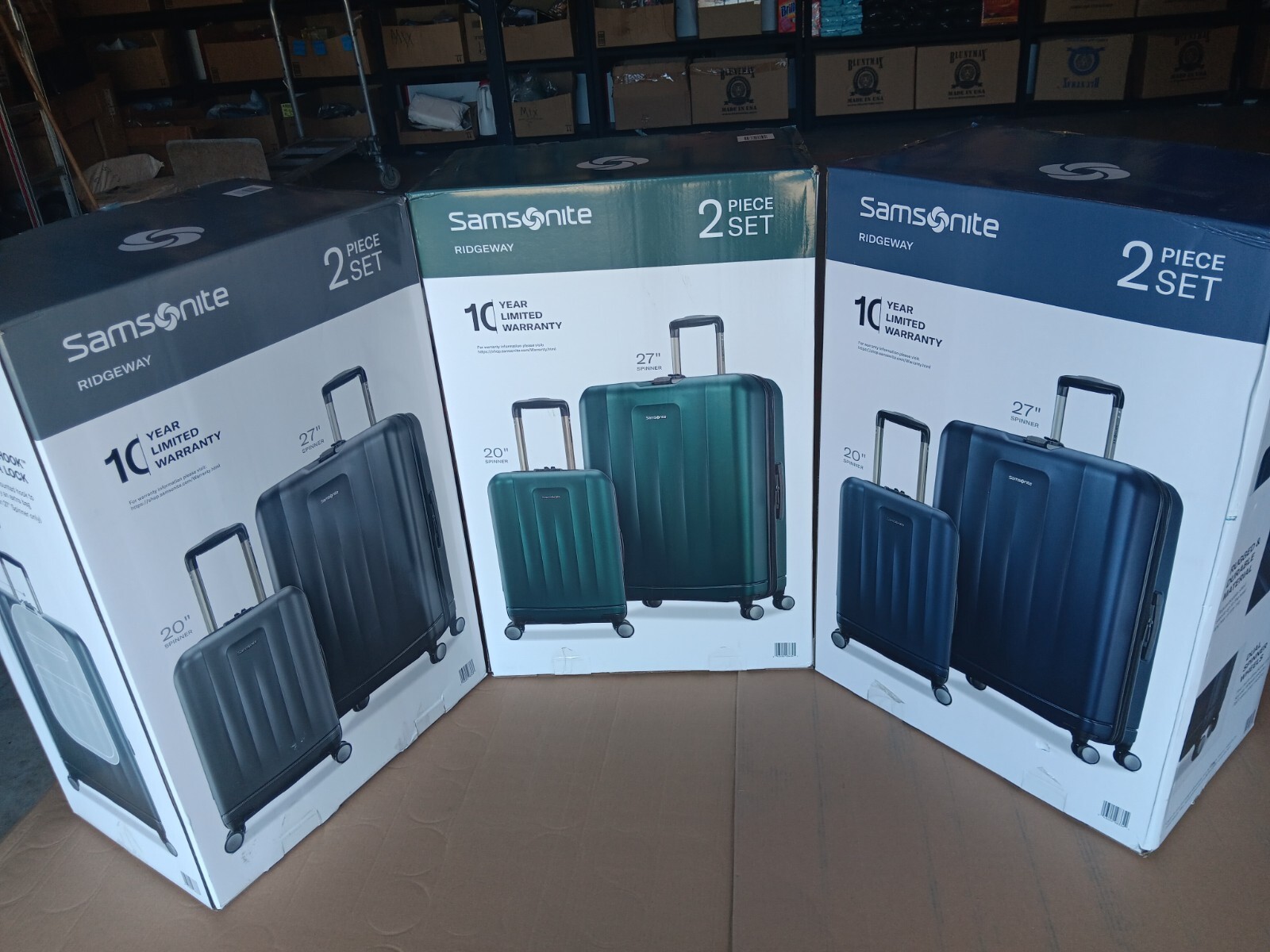 Samsonite Ridgeway Luggage Suit Case 2 Piece Set 20" and 27" | eBay