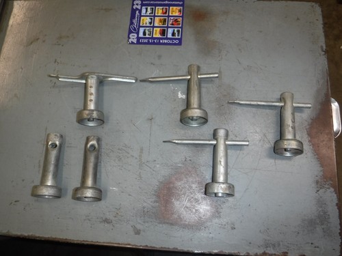 GM Hubcap Wire Wheel Cover Lock Wrench Keys LOT OF 6 **USED** | eBay