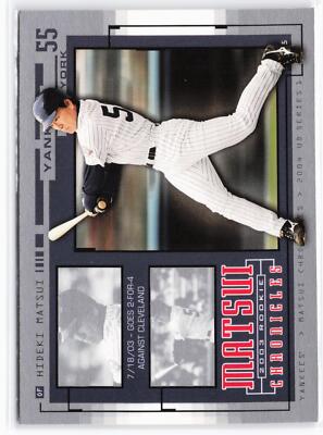 2004 Upper Deck #HM48 Hideki Matsui Matsui Chronicles | eBay