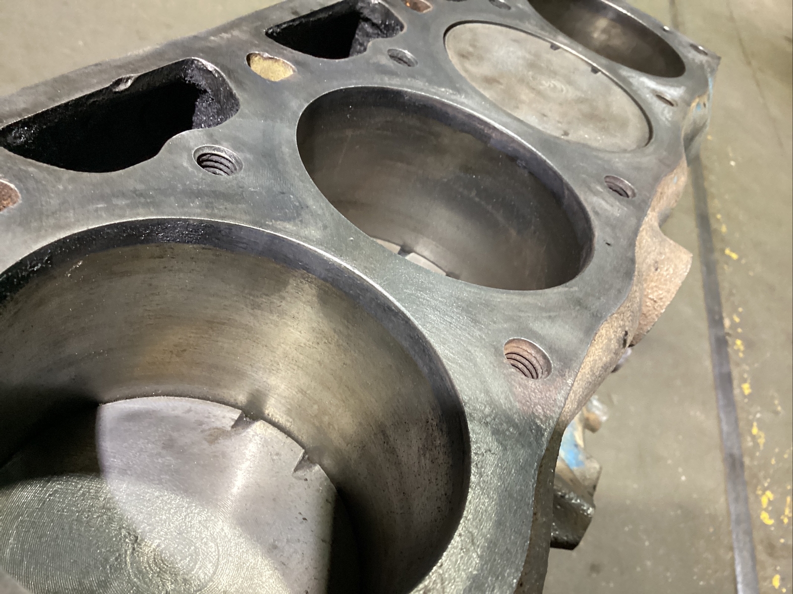 1966 FORD 170 6CYL I6 SHORT BLOCK, STOCK BORE. C6DE-6015-A DATE 5K12 WE ...