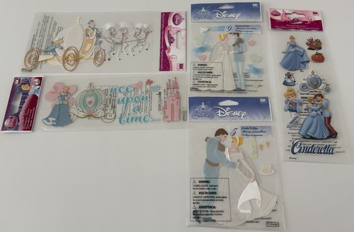 *YOU CHOOSE* EK Success/Jolee's DISNEY CINDERELLA PRINCESS Dimensional ...