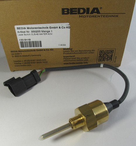 BEDIA 350255 CLS-40 FOR CATERPILLAR/ CAT 430-9449 WATER TEMPERATURE ...