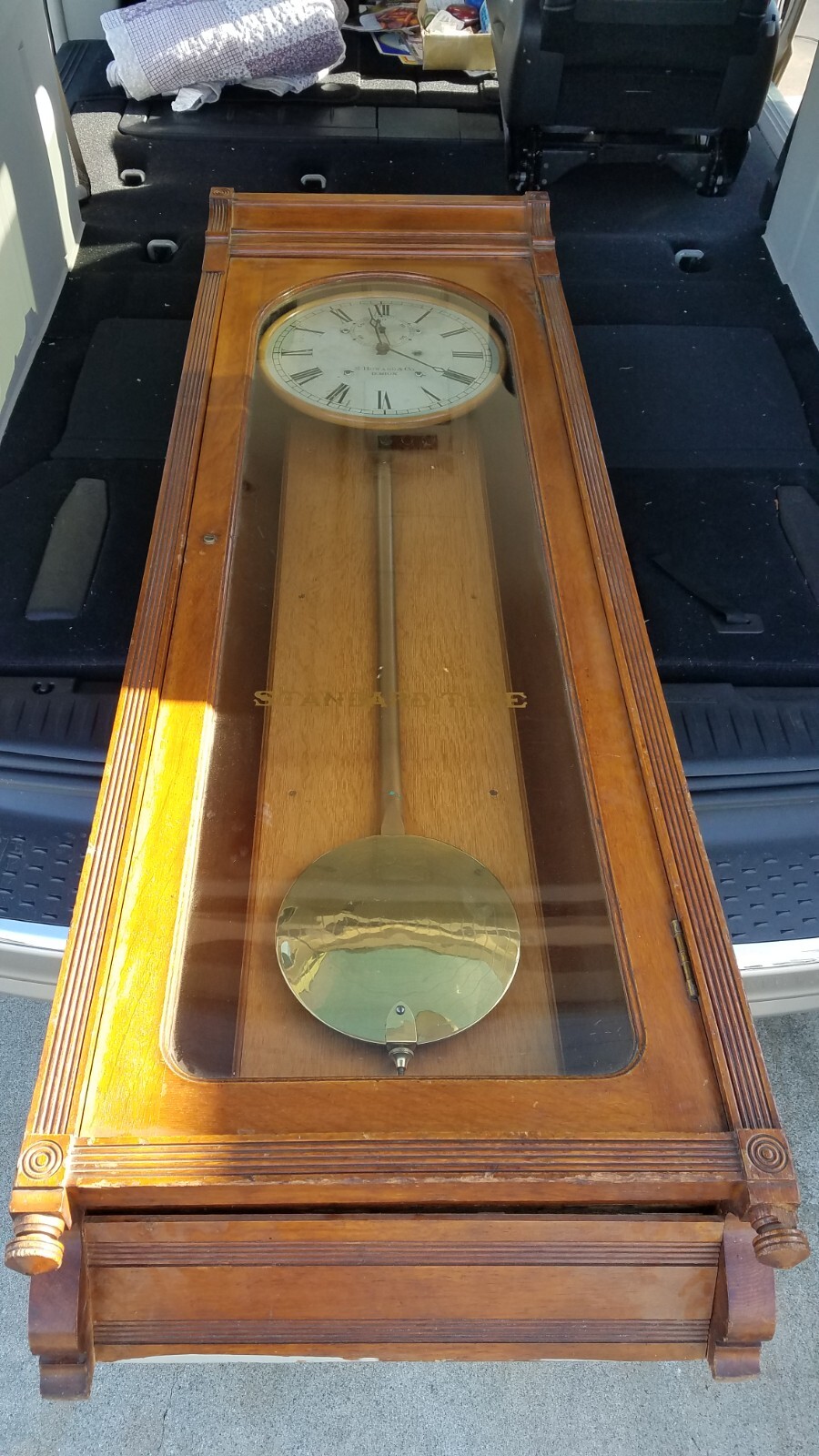 Rare E. Howard & Company Standard Time Clock - From Depot at Knott's ...