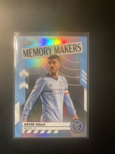 2024 Topps Chrome MLS David Villa Memory Makers Insert #MM-7 New York ...