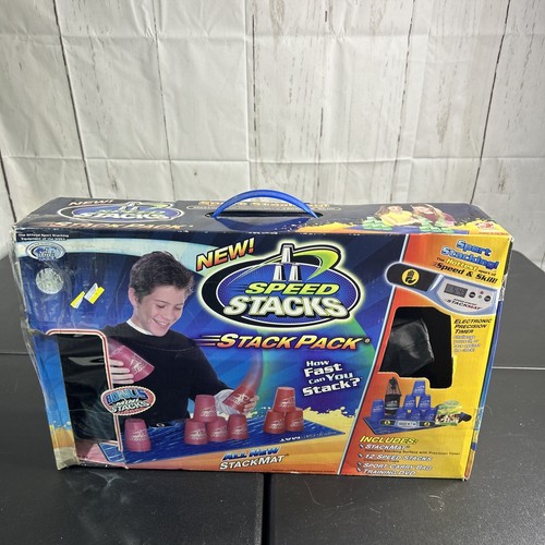 Speed Stacks Glow In The Dark Stack Pack 2007 Complete with DVD Tested ...