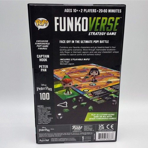 Funko Games Funkoverse Chase Disney Peter Pan 100 Brand New Captain ...