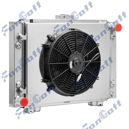 3 Row Radiator&Shroud Fan For 1964 Ford Galaxie 500 500XL L6 V8 3.7L 6 ...