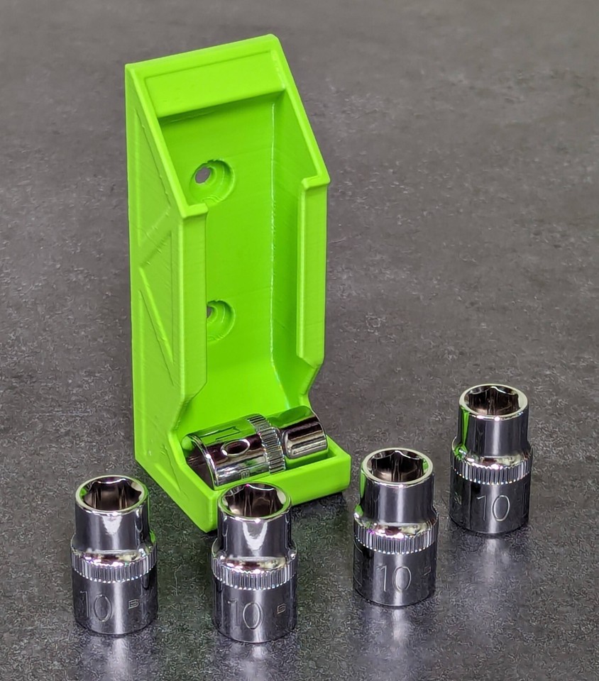 Emergency 10mm Magnetic Socket Dispenser (with 5x 10mm Sockets) - LIME ...