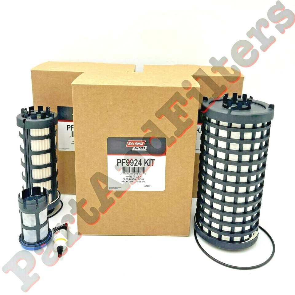Baldwin Filters PF9924 Fuel Filter Kit (Pack of 3)