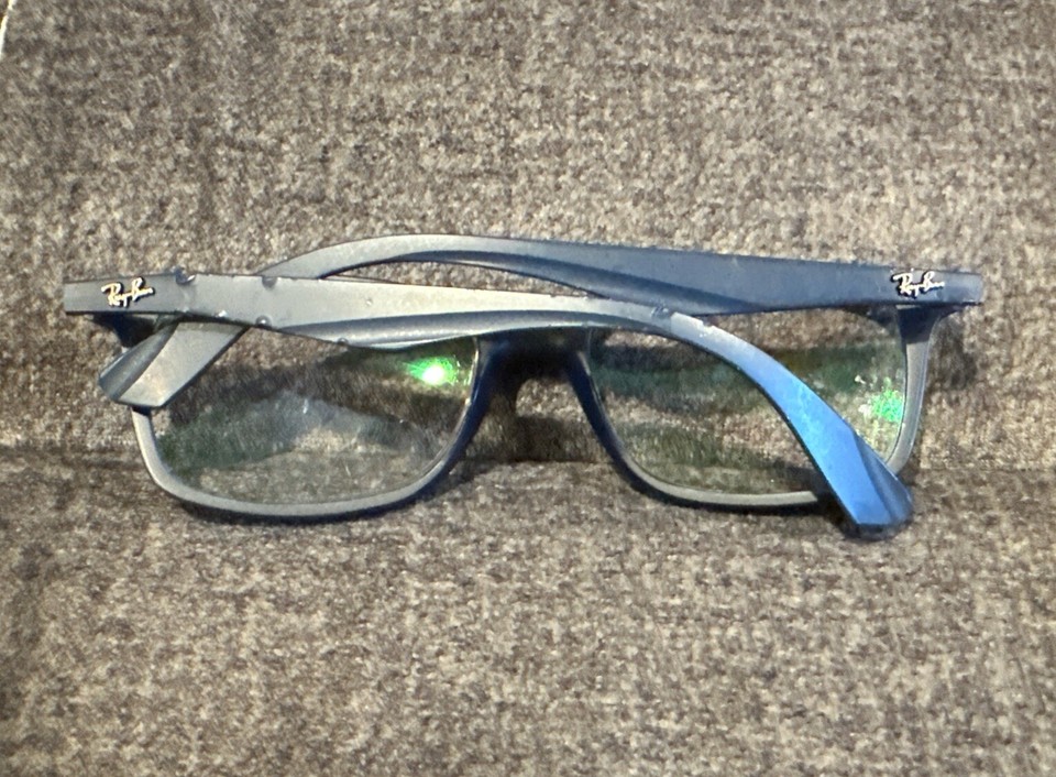 Ray-Ban RB7047 5450 Eyeglasses Blue 56-17-145 Frames Glasses! ~ Fast ...