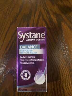Systane Balance Restoring Dry Eye Relief Lubricant Eye Drops, 10ml - 4 ...