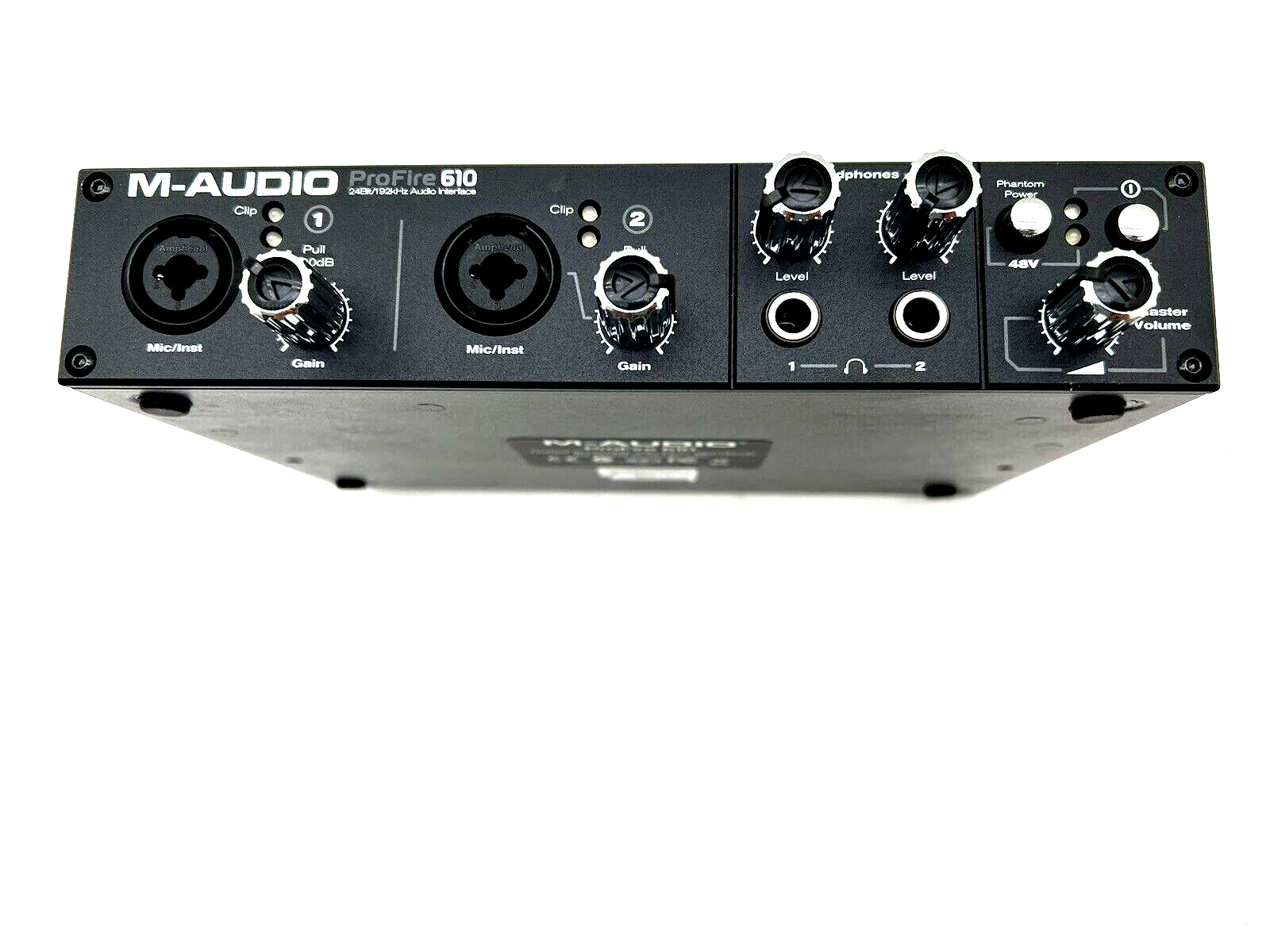 M-Audio ProFire 610 Audio Interface 24Bit/192KHz 6 in 10 Out Dj ...