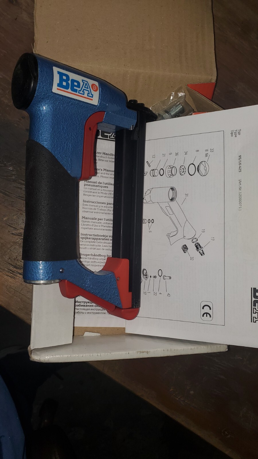 BEA 95/16-425S 95 Series Stapler w/ Safety for Duo Fast 50 Series BeA ...