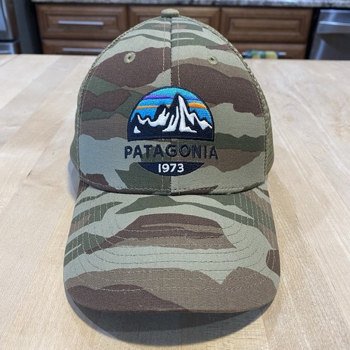 Patagonia Fitz Roy Scope Lopro Trucker Hat - Excellent - Bear Witness ...