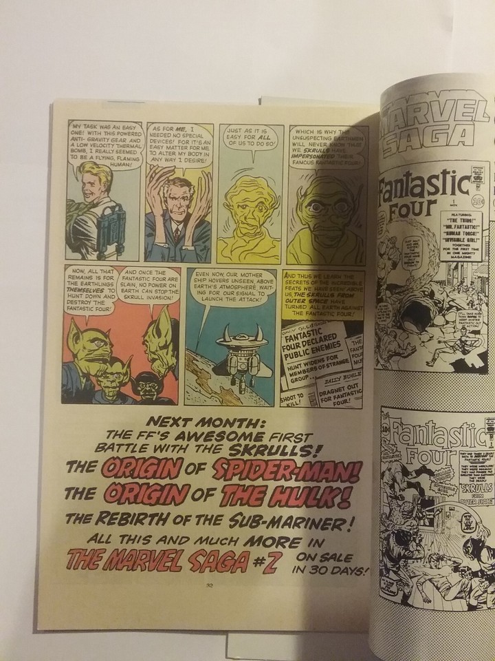 The Marvel Saga #1 -25 Complete Marvel Comic Collection | eBay