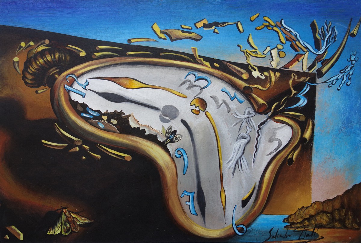 Salvador Dali Melting Clocks