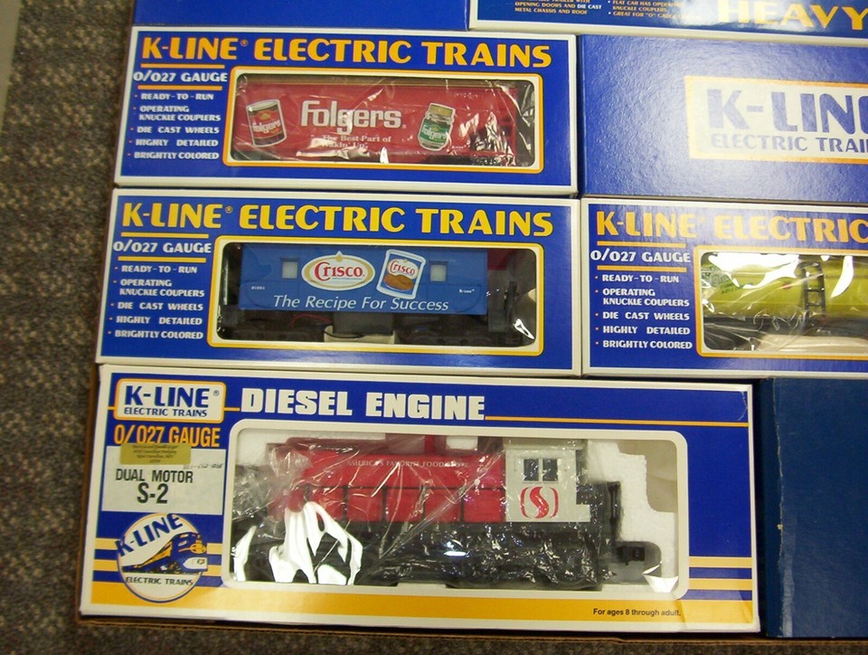 RARE K-LINE LIMITED EDITION 1990 Proctor & Gamble O-GAUGE COLLECTORS ...
