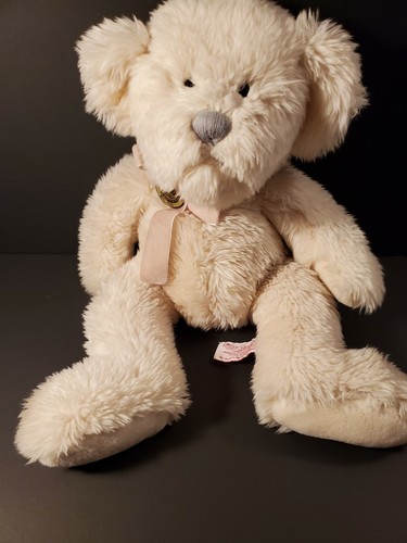VINTAGE RUSS BERRIE PLUSH MILLENNIUM TEDDY 15 INCH 2000 WHITE | eBay