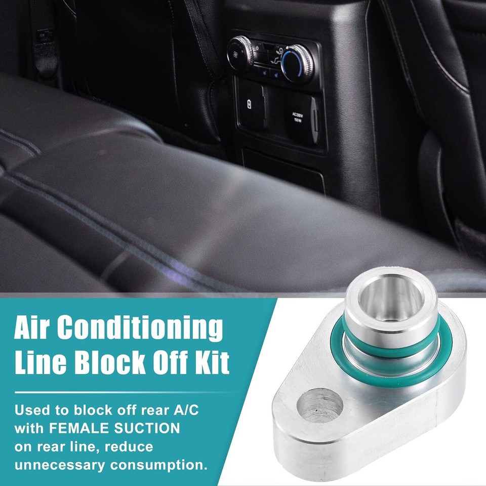 Fit For 2010-2018 Ford Explorer 2007-2017 Expedition Rear AC Block Off ...