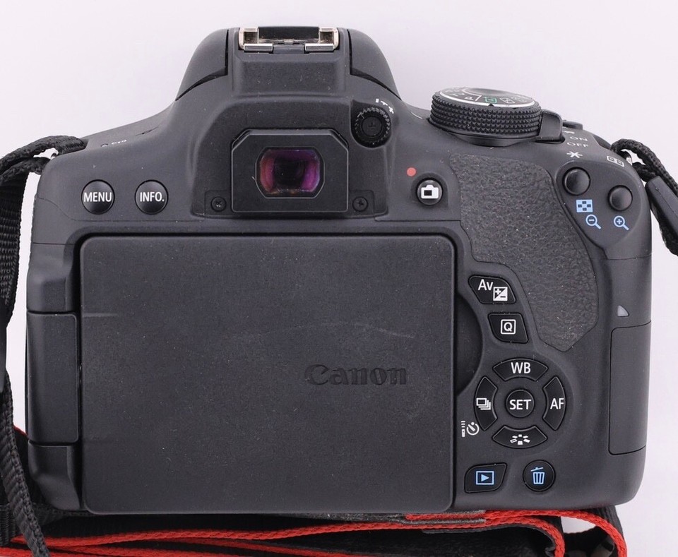 Shutter only 32K (32%) Canon EOS Rebel T6i 750D 24.2MP Digital SLR DSLR ...