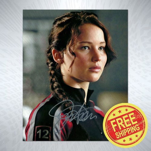Jennifer Lawrence Autograph Reprint Signed 8x10 Photo Signature Poster ...
