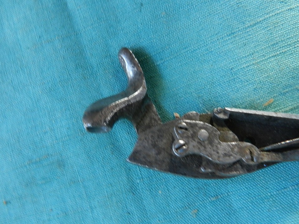 Vintage Engraved Back Action Lock for a Plains Rifle | eBay