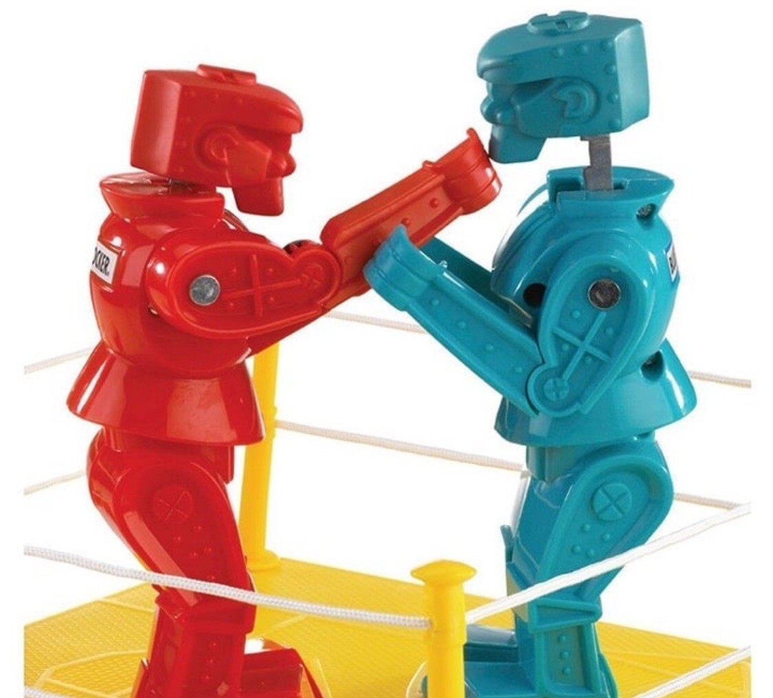Rock'em Sock'em Robots The Original Fighting Robots! Mattel Games | eBay