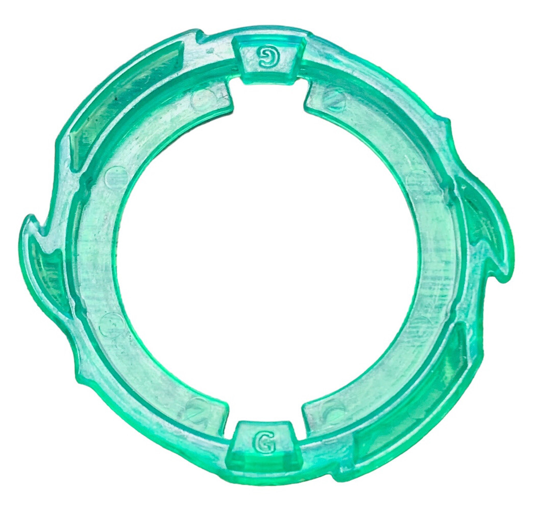 Beyblade Burst Replacement Hasbro G Disc Frame Glaive Translucent Green ...