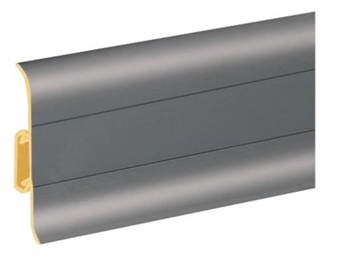 PVC Skirting Board Cable Cover 2.2m Flexible Edge Wall Trim Various ...