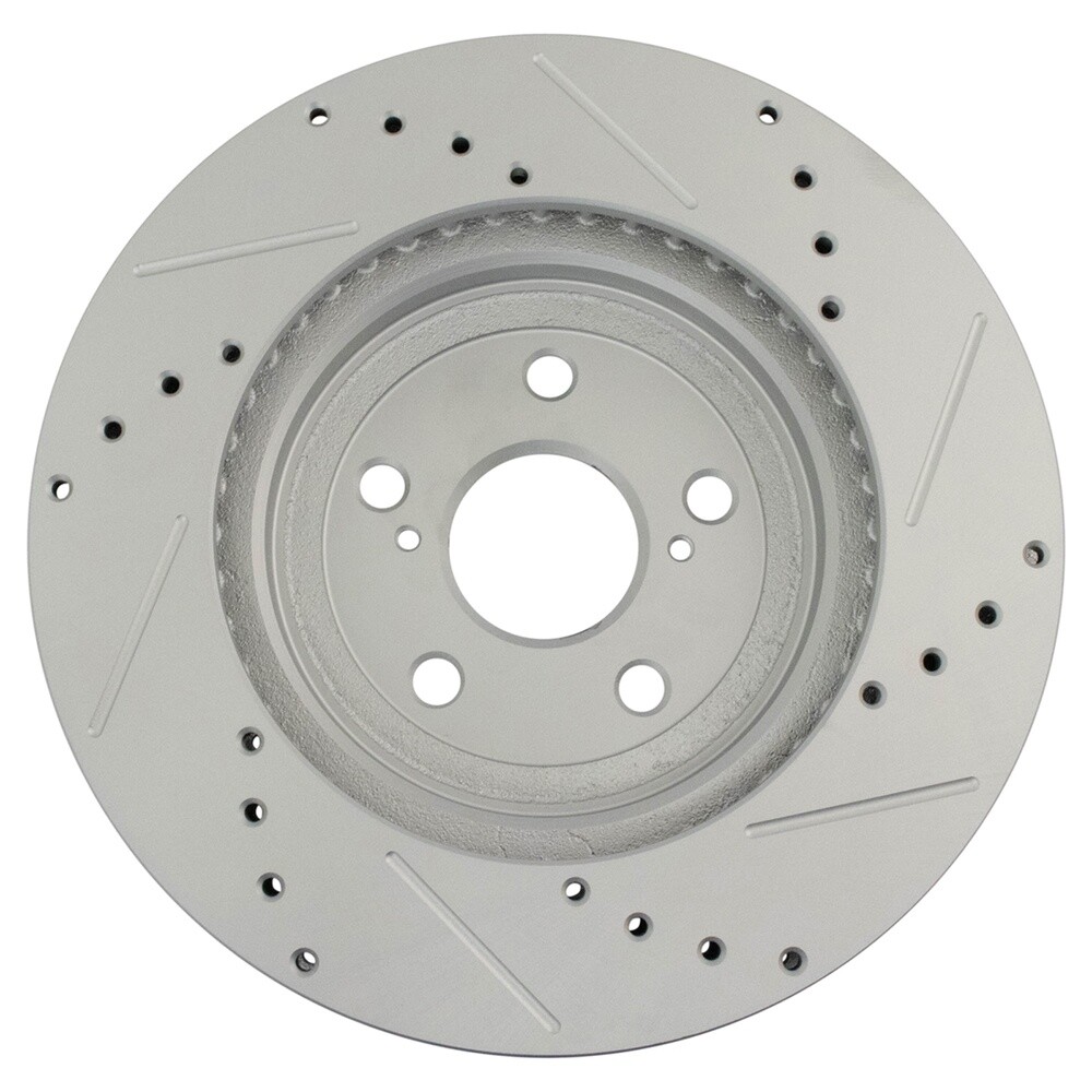 Disc Brake Rotor Set-Hybrid TRQ BRA74945 for sale online | eBay