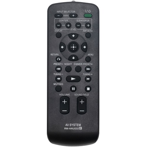 New Remote RM-ANU032 for Sony Home Theater RHT-G900 RHT-G950 RHT-G1500 ...