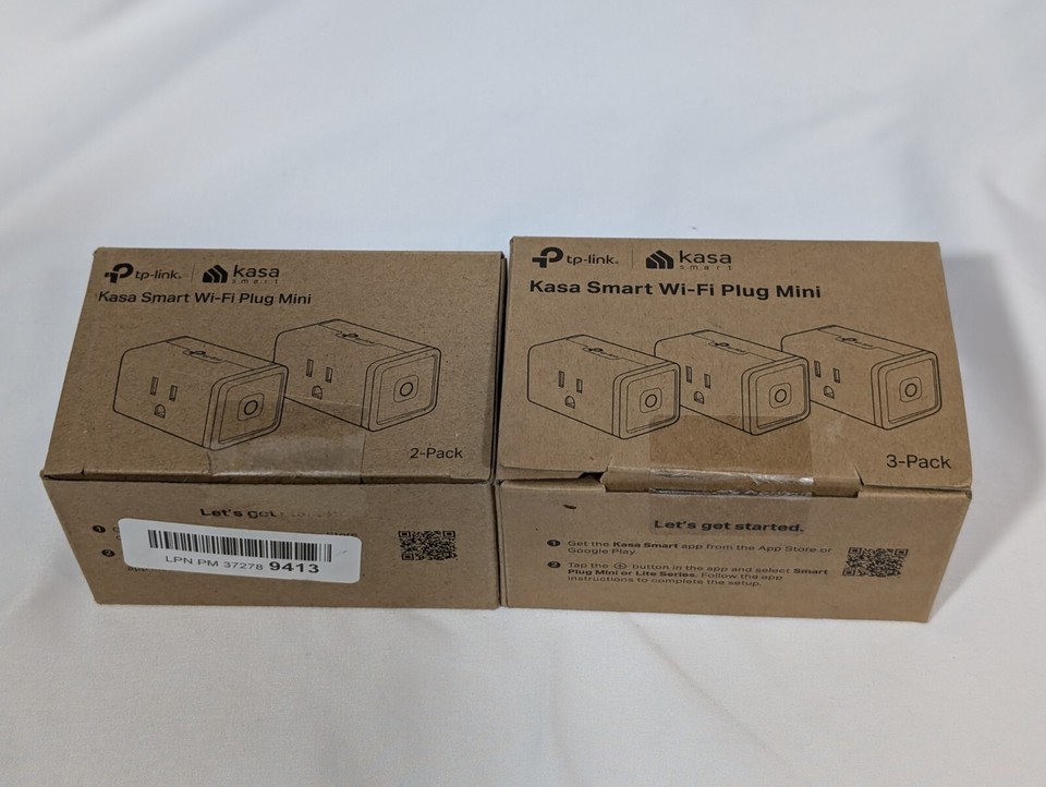 Kasa Smart Wi-Fi Plug Mini by TP-Link HS103 - Lot Of 5 840030702679| eBay
