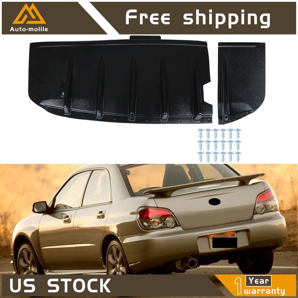 Fit For 2004 2005 2006 2007 Subaru Impreza WRX STI Rear Bumper Diffuser ...