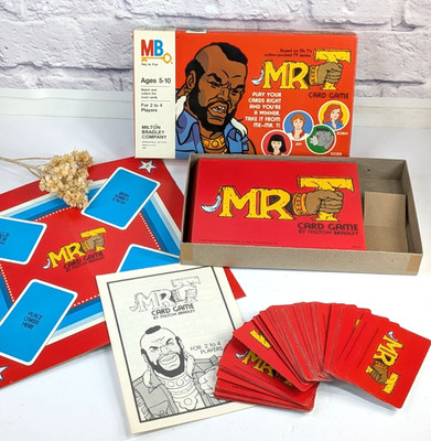 PITY THE FOOL🚨Mr. T Board Game Vintage 1983 Milton Bradley The A Team ...