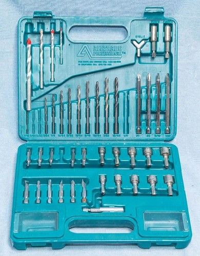 Alltrade Professional 43 Piece Power Driver Bit Set w/ Case | eBay