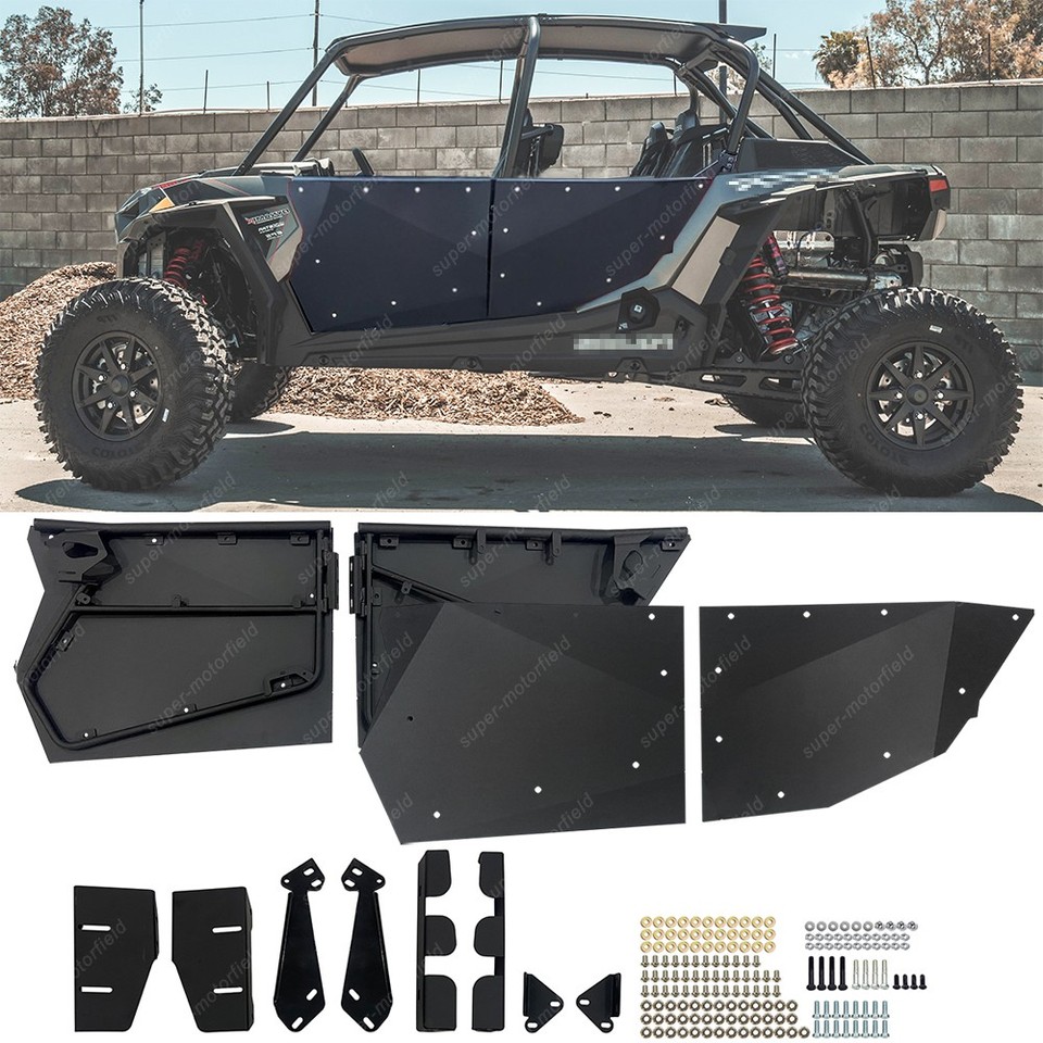 UTV Aluminum door 4 Seat Full Doors For 14-23 Polaris RZR XP 1000 Turbo ...