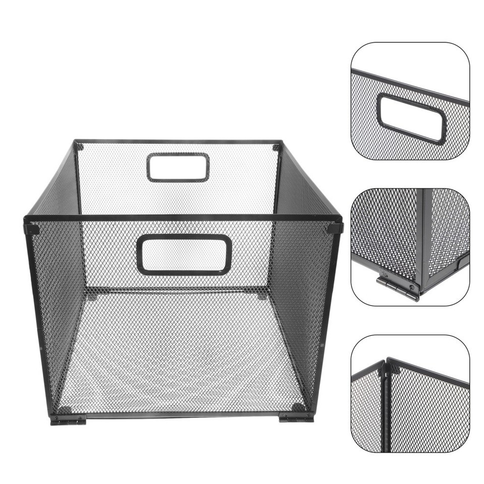 Magazine File Holder Metal Mesh Organizer for Basket Baskets Desk | eBay UK