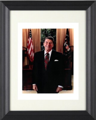 Ronald Reagan 8X10 Color Photo Custom Framing - 40th President/POTUS ...