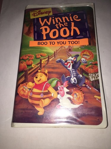 Disney's Winnie The Pooh Boo To You Too VHS Family Movie Children ...