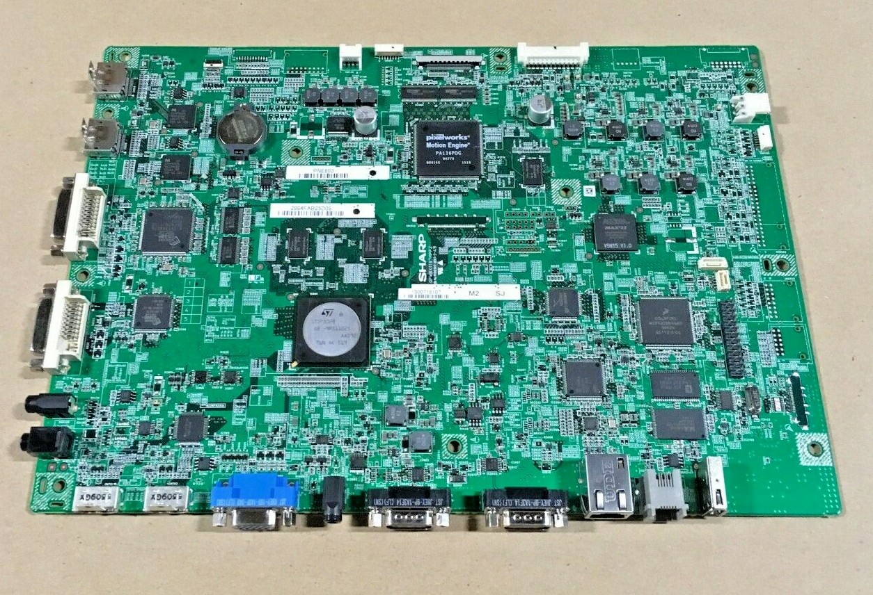 Sharp Pn-e803 Main Board Qpwbx1197mppz2 1835 3a2b2 for sale online | eBay