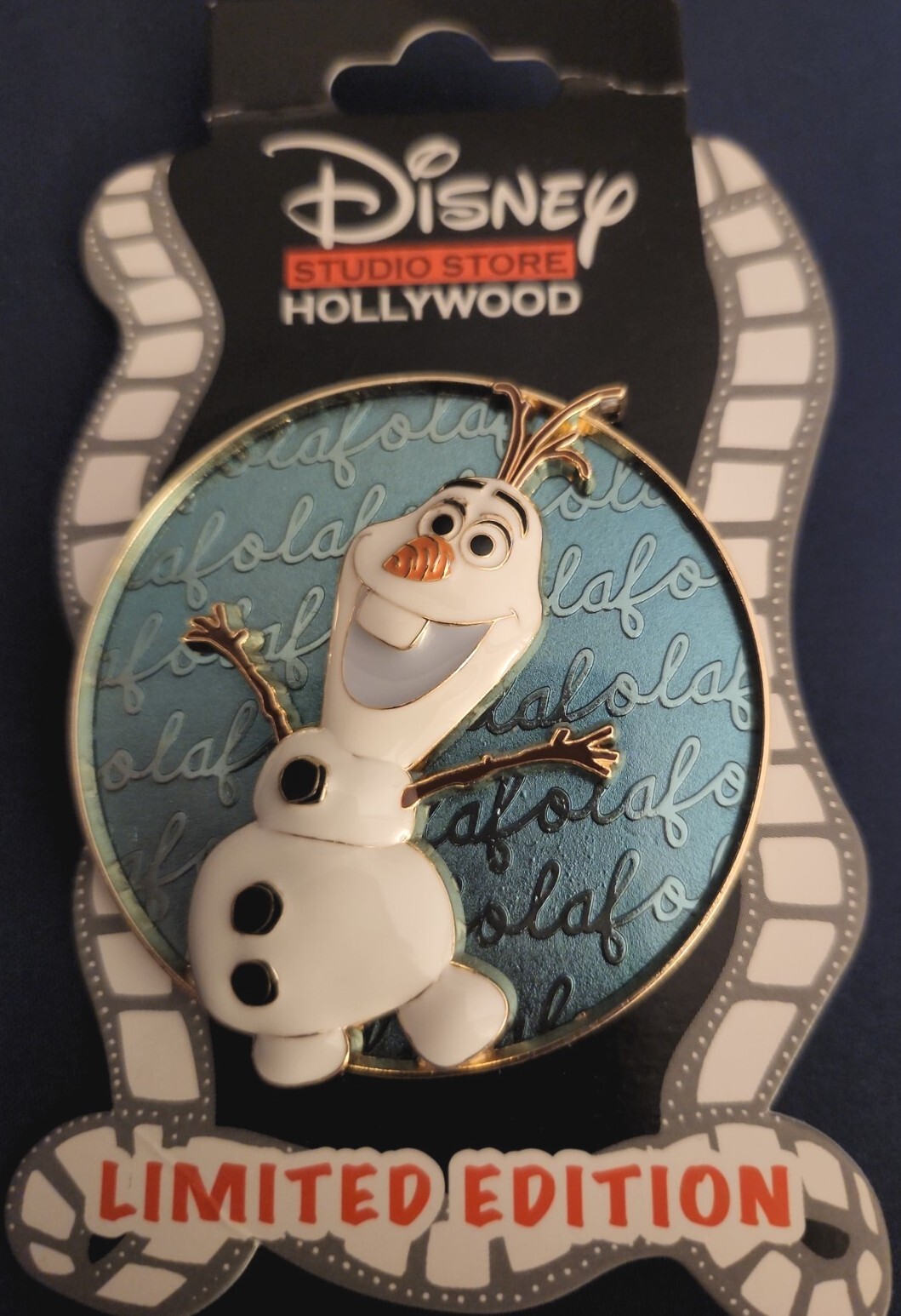 DSSH Disney Studio Store Hollywood Cursive Cuties LE 400 Pin Olaf ...