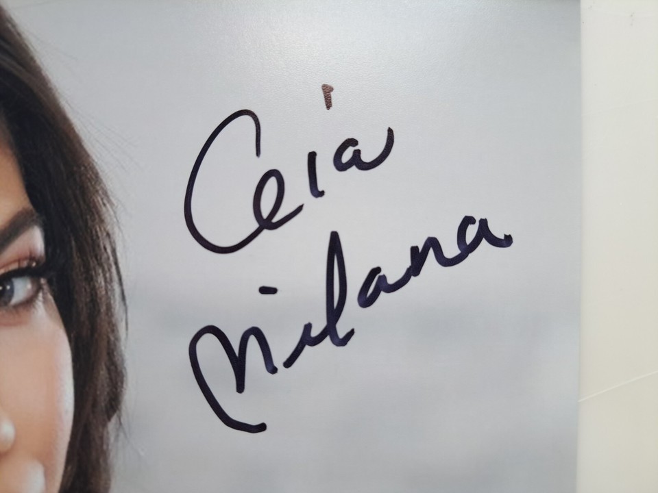 Gia Milana signed autograph 8x10 model adult actress Playboy Penthouse ...