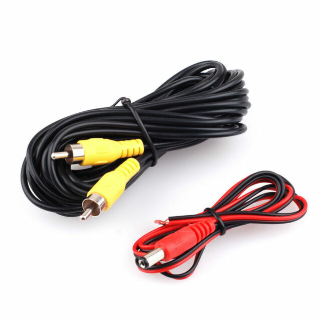 Car RCA Video Extension Cable for Auto Backup Camera W Detection Wire ...