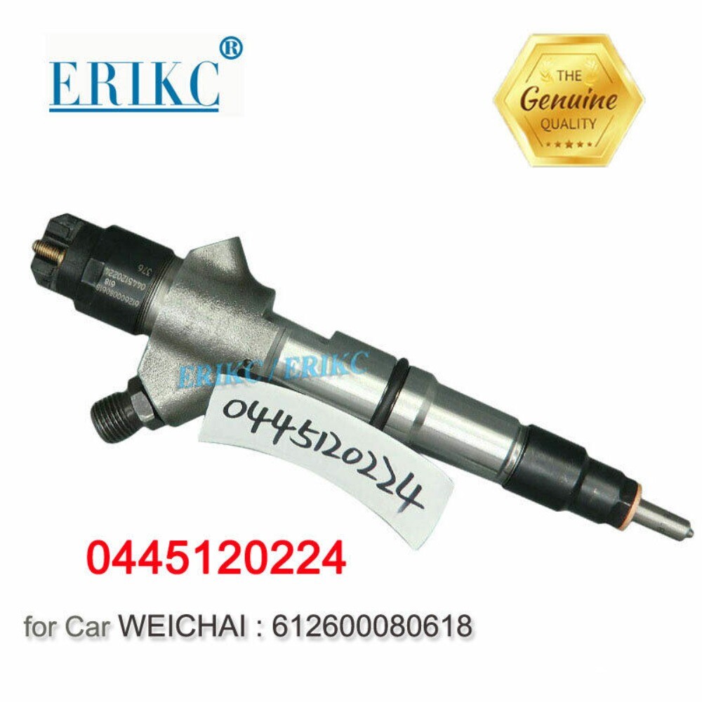 0445120224 Auto Diesel Injector 0 445 120 224 For 612600080618 Delong ...