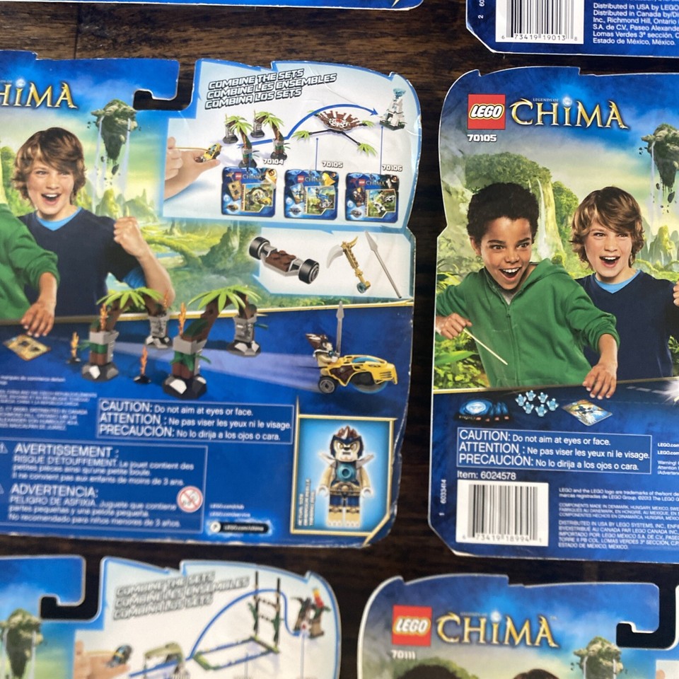 LEGO All 28 Sets Legends of Chima Speedorz New Factory Sealed - RARE ...